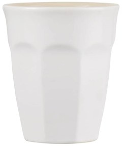 IB LAURSEN Latte hrneček Mynte Pure White 250 ml, bílá barva, keramika