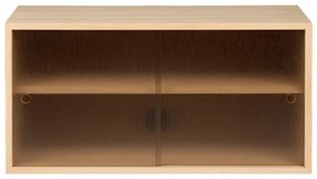 NORTHERN Skříňka Hifive Glass Storage, Light Oak, 75 cm / nástěnné