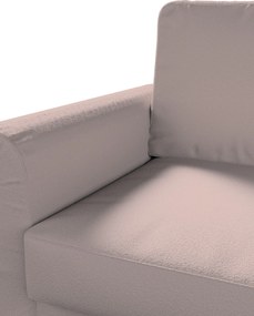 Potah na pohovku IKEA Backabro,  3-místná, rozkládací barva růžová látka pletený vzor