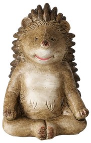 Zahradní figurka z polyresinu Hugy, sada 3ks, 8 cm, hnědá