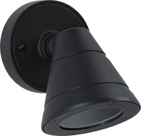 P 94734 Venkovní nástěnné svítidlo Trian IP44 kruhové 100x125mm max. 35W 230V antracit hliník - PAULMANN
