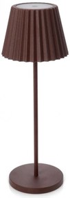 BIZZOTTO Zahradní stolní LED lampa ARTIKA 36 cm hnědá