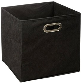 Úložný box Simple, 31x31x31 cm, černá