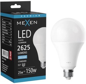 Mexen Nova LED žárovka E27, A95, 25W, Studená - 6500K, 2625 lm - L100-E27-2565-01