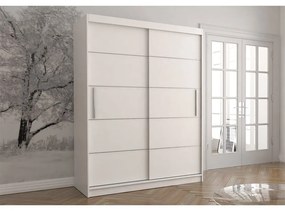 IDZ Šatní skříň Vista bez zrcadla (150 cm) Barva dřeva: Bílá