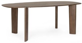 Homemotion Jídelní stůl STERLING hnědý 200X100 cm 0747477
