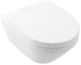 Villeroy & Boch Architectura villeroy&boch závěsné wc se sedátkem softclosing, twistflush, alpská bílá 4694CL01