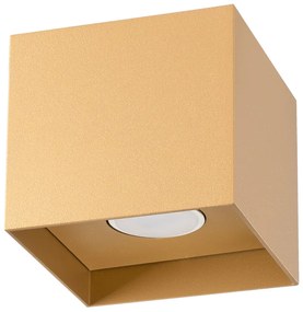 Stropní svítidlo Hati, 1x zlaté kovové stínítko