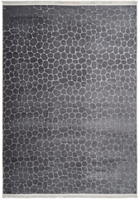 Koberce Breno Kusový koberec PERI 110/Graphite, Šedá, Vícebarevné, 120 x 160 cm
