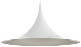 GUBI Semi závěsné světlo, Ø 47 cm, bílé
