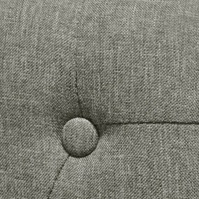 Jídelní židle 2 ks šedé textil,  242223