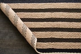 Diamond Carpets India, Ručně vázaný kusový koberec MCK Natural 2264 Multi Colour, 140x200, hnědá, ložnice