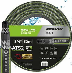 Zahradní Hadice Ats 3/4 30 M 5 Vrstev Xtr Stalco Garden Silná, Odolná Vůči Uv Záření