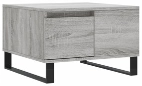 vidaXL Konferenční stolek šedý sonoma 55x55x36,5 cm kompozitní dřevo