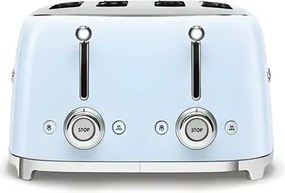 Smeg TSF03PBEU světle modrá / Topinkovač / 2000 W / 4 sloty / 4 topink