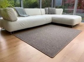 Vopi Kusový koberec Porto hnědý 57 x 120 cm