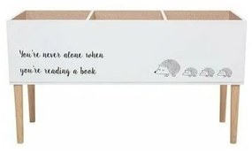 Bílá dětská knihovna 90x50 cm Salam – Bloomingville Mini