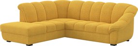 XXXLutz SEDACÍ SOUPRAVA, textil, hořčicově žlutá Welnova - Sedací soupravy - 000552050102