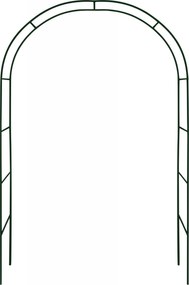 Zahradní kovová pergola 240 cm - oblouk