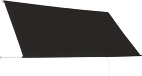 Zatahovací markýza 300 x 150 cm antracitová 143761