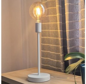 Stolní lampa ASTRID 1xE27/60W/230V bílá
