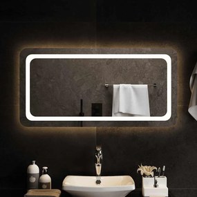 Koupelnové zrcadlo s LED osvětlením 100x50 cm 151792
