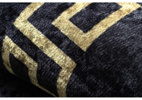 Kusový koberec Asoli černozlatý 120x170cm