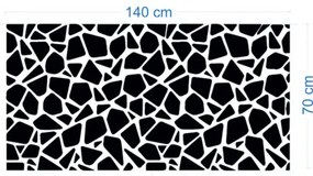 Zrcadlová nálepka na zeď samolepka I SENTOP OX003