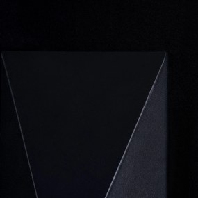 MAYTONI Beekman, černé čtvercové nástěnné svítidlo, IP54, 3000K