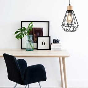 Brilagi - Lustr na lanku WOODY BASKET 1xE27/60W/230V dub