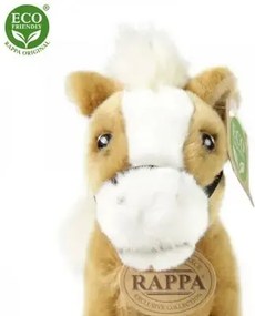 RAPPA Plyšový kůň stojící 21 cm / ECO-FRIENDLY / od 0 měsíců
