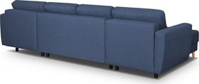 Casarredo - Komfort nábytek Rozkládací sedací souprava do U OLAF s úložným prostorem, výběr látek SK1 | potah: sawana 17
