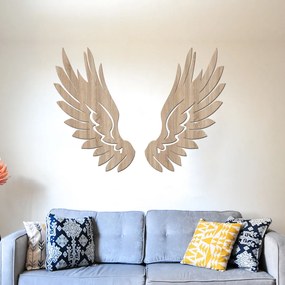 dřevo života Dřevěná andělská křídla ROZLET Barevný vzor: Světlý dub, Rozměry (cm): 120x92