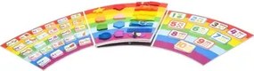 2KIDS TOYS Activity board Duha / Senzorická hračka / od 3 let