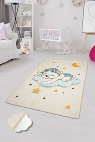 Dětský koberec Sleep 140x190 cm béžový