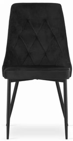Set jídelních židlí IMOLA černé (4ks)