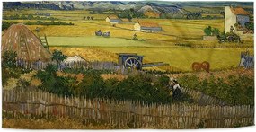 Sablio Ručník Sklizeň - Vincent van Gogh - 50x100 cm