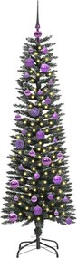 Umělý vánoční stromeček Zelená 150 cm PVC, plast a ocel 3395934