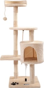 PuppyJoy PuppyJoy, Škrábadlo pro kočku, stromek, sloupek, 4 patra, 85 cm, PJ-042 85, HOM-50044