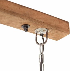 Industriální závěsné svítidlo 25 W stříbrné 109 cm E27 320525