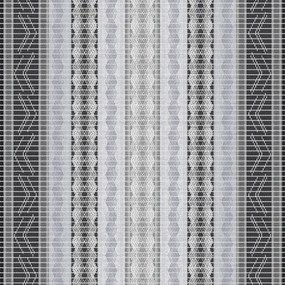Koupelnová pěnová předložka D-268D - Pruhovaný minimalismus (různé velikosti)