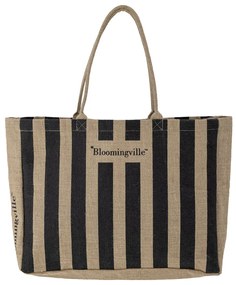 Nákupní taška BERGAMO Bloomingville - černá