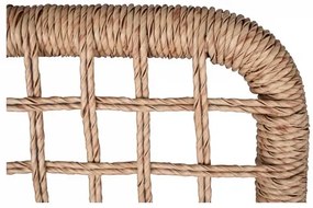 Zahradní set 1+2 stůl 60x60 židle umělý ratan barva přírodní kov antracit AZ-L1103 NAT