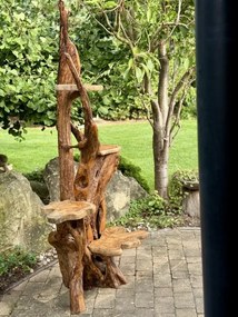 Škrabadlo pro kočky nebo stojan na květiny, Teak 209 cm 185 - 220 cm