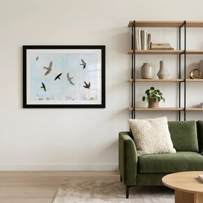 Andrea Tachezy | Rorýsi Rám: Dubový, Velikost: 30 x 40 cm