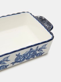 Sinsay - Porcelain baking dish with a floral motif - vícebarevná