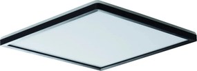 miLEDo Stropní LED svítidlo LED AZPO LED CCT, 17,5 W, IP54, černá, 30 x 30 cm