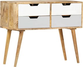 Příborník 85 x 40 x 71 cm masivní mangovníkové dřevo 286241