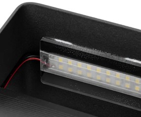Aigostar - LED Nástěnné svítidlo LED/5,5W/230V 10x10 cm černá
