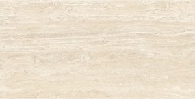 Mexen Neo Travertino Matná rektifikovaná glazovaná gresová dlaždice Crema G1, podlahová a nástěnná 120 x 60 cm
